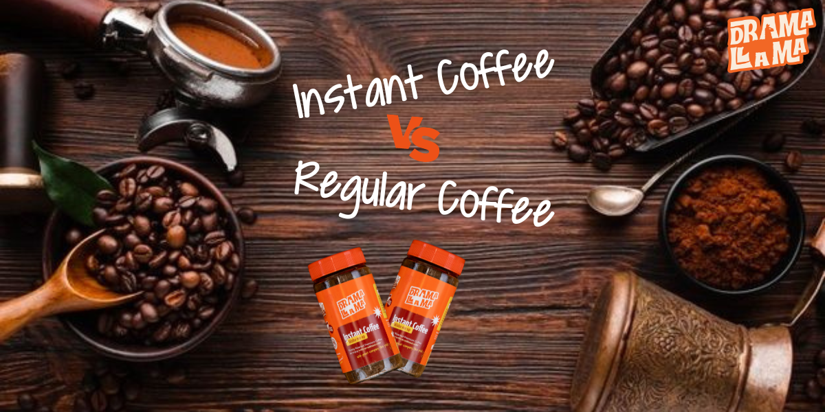Regular Coffee vs Instant Coffee - DramaLlama