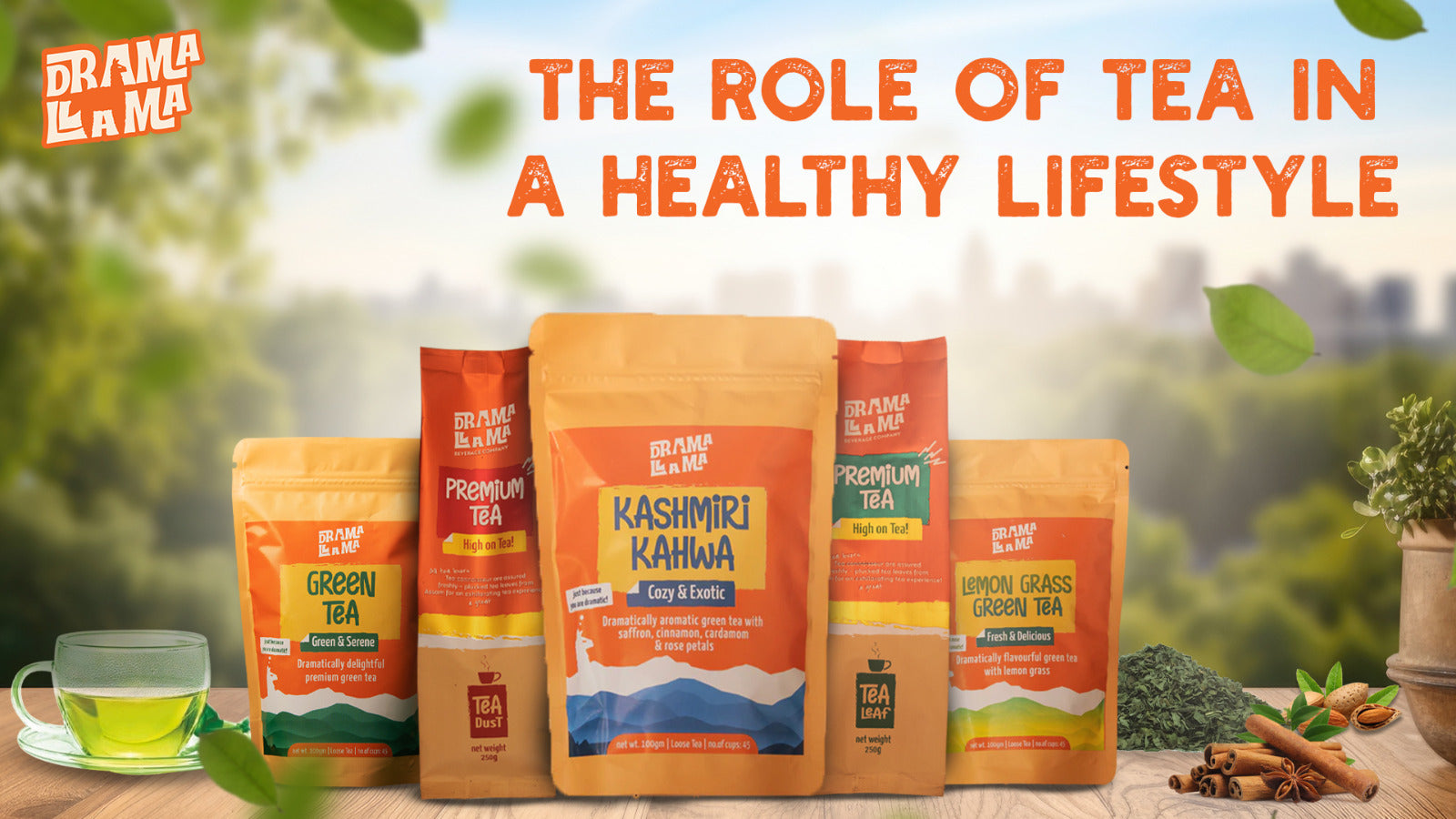 THE ROLE OF TEA IN A HEALTHY LIFESTYLE – DramaLlama